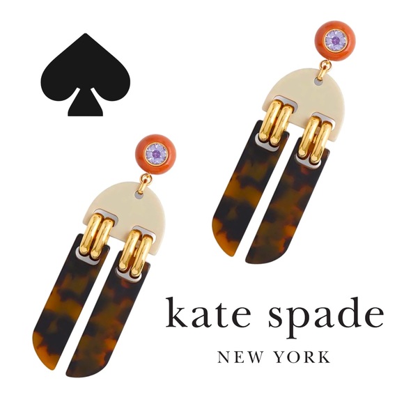 kate spade | Jewelry | Nwt Be Bold Statement Drop Earrings | Poshmark